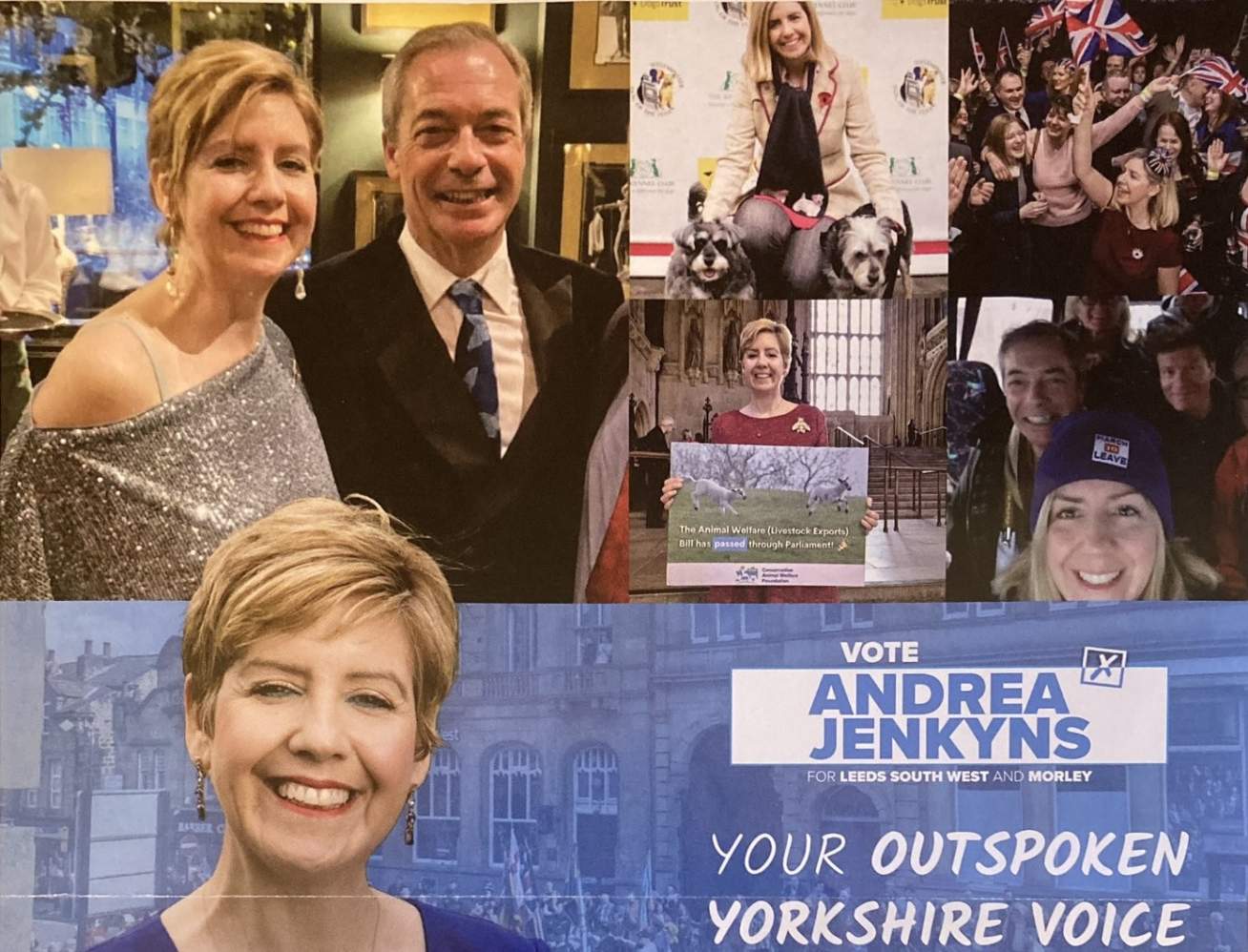 Conservative MP Andrea Jenkyns has put Nigel Farage on her ‘Misleading ...